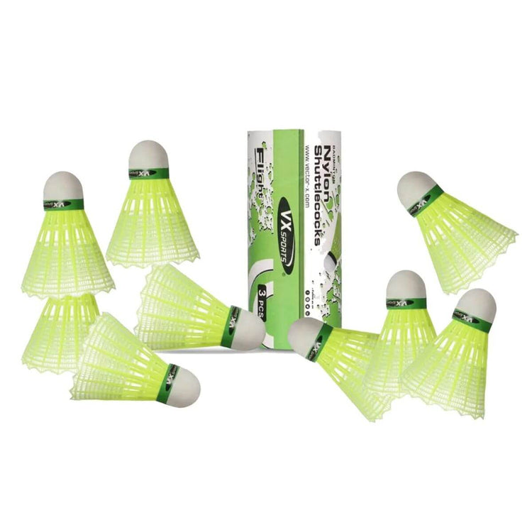 Vector-x Flight Nylon Badminton Shuttle Cock (Pack of 2) – Sportswing.in