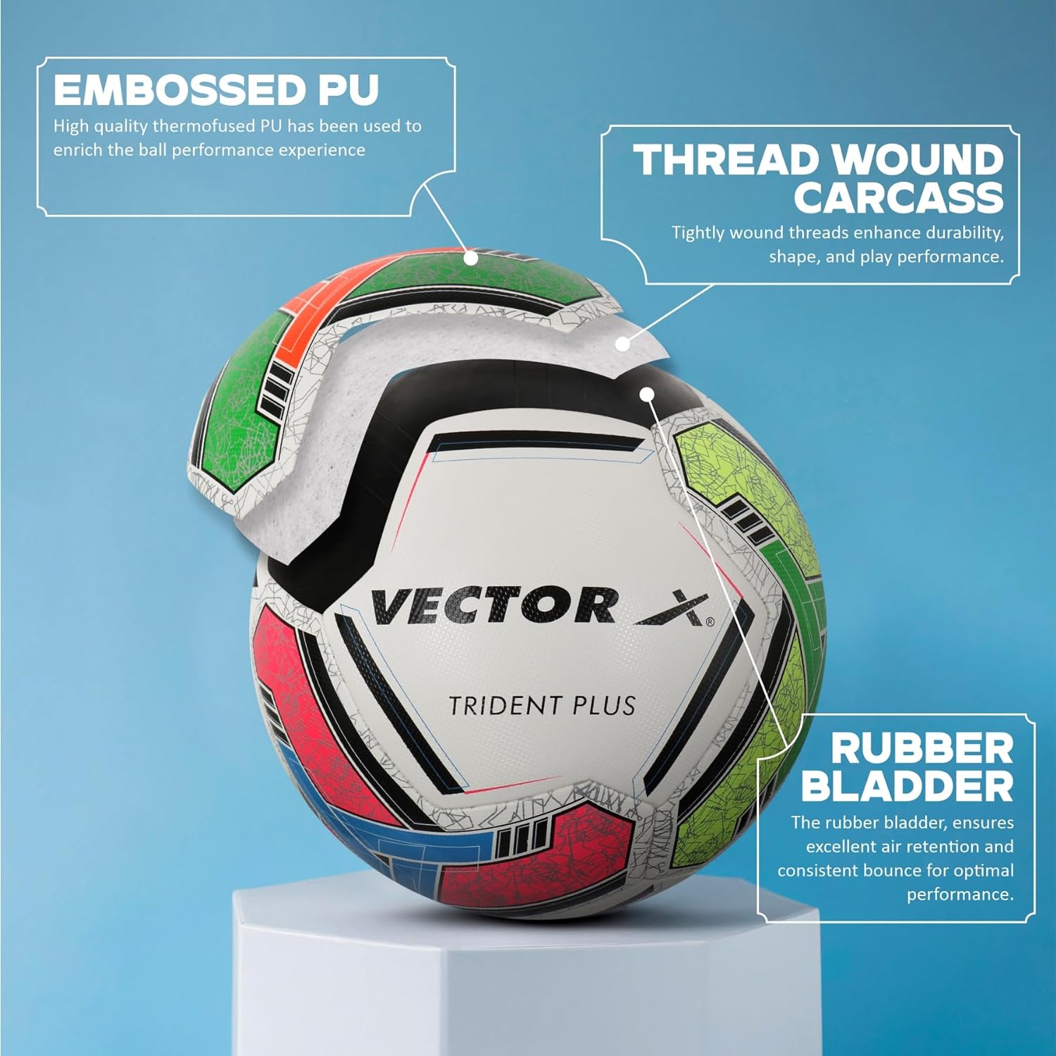 Vector X Trident Plus Football – Sportswing.in
