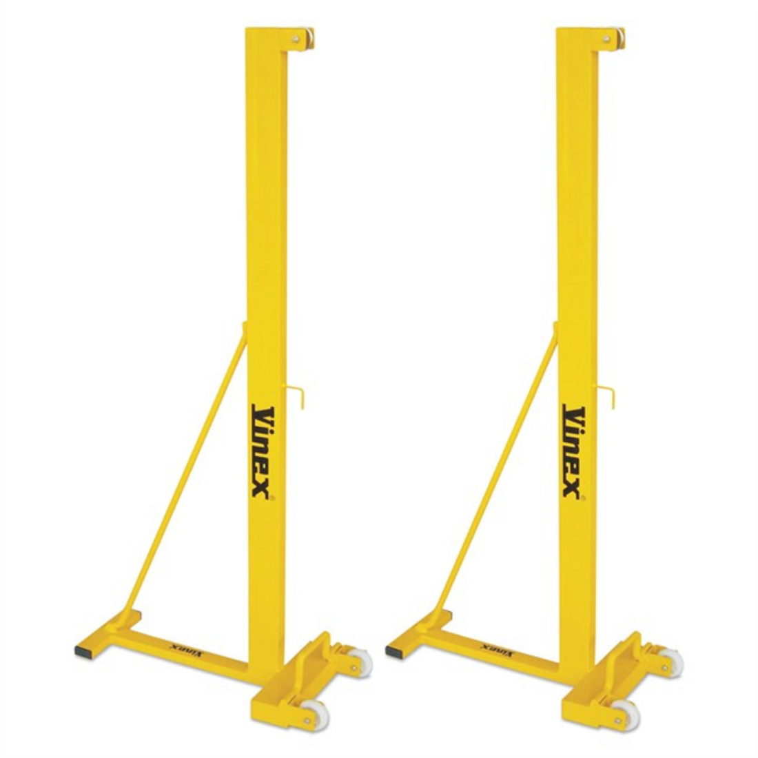 Vinex Badminton Post Competition (Steel Uprights, Per Pair) – Sportswing.in