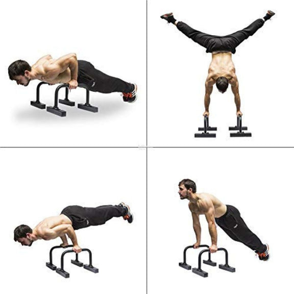 Viva Fitness Parallettes Dip Bars Push Up – Sportswing.in