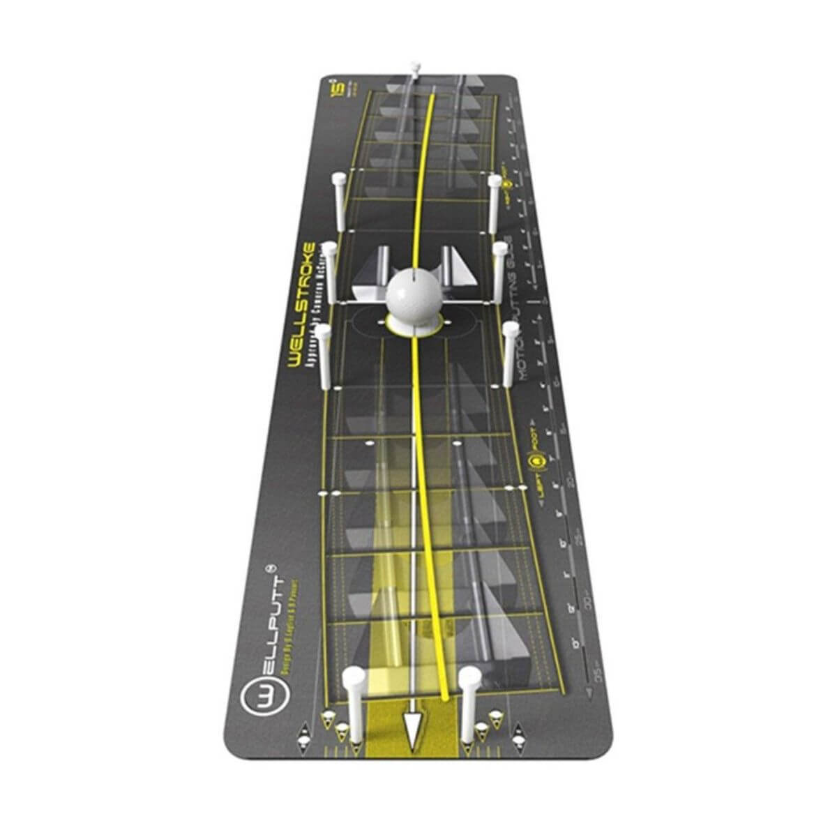 Wellputt Wellstroke 15 Degree Golf Putting Guide Mat – Sportswing.in