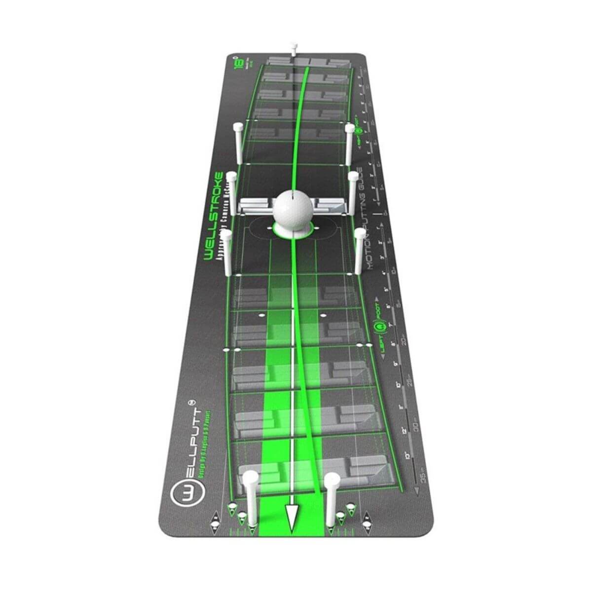 Wellputt Wellstroke 18 Degree Golf Putting Guide Mat – Sportswing.in