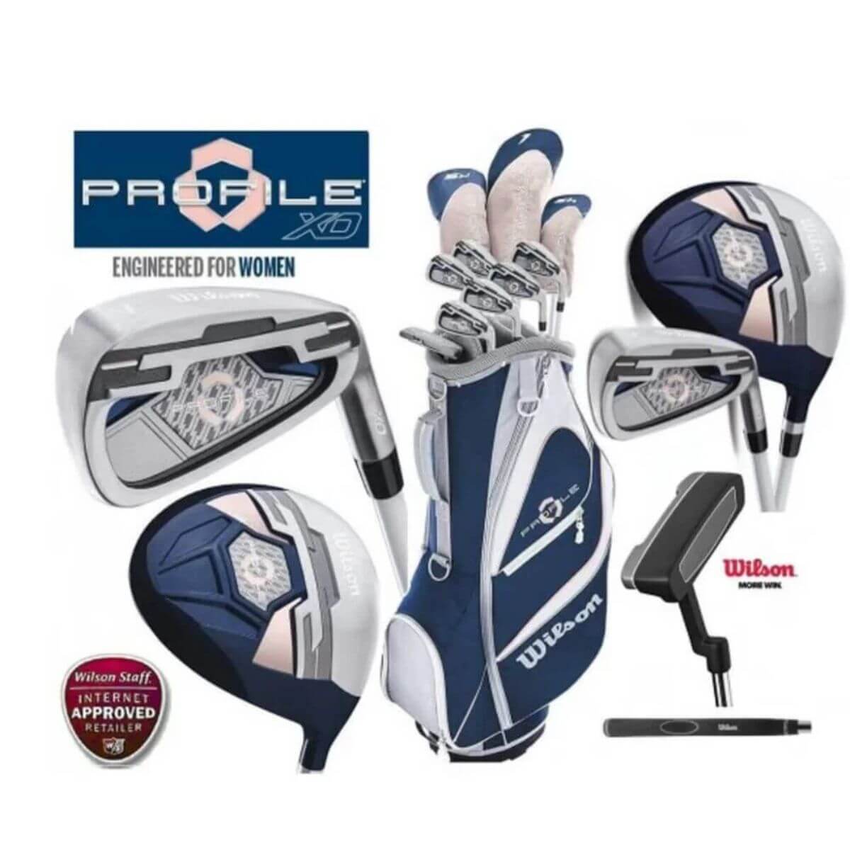 Wilson Profile XD Ladies Golf Set – Sportswing.in