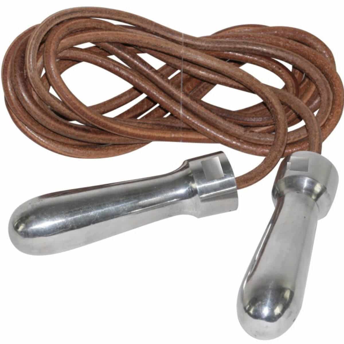 Xpeed XP809 Leather Skipping Rope With Aluminum Handles – Sportswing.in