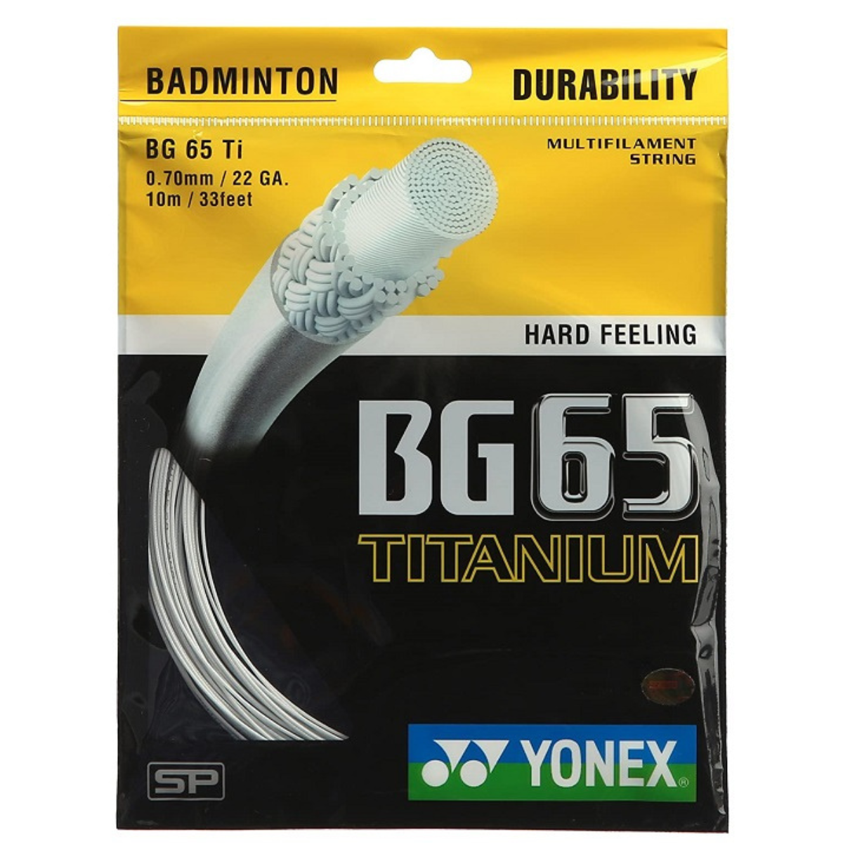 Yonex BG 65 Titanium Badminton String (Multi Color) – Sportswing.in