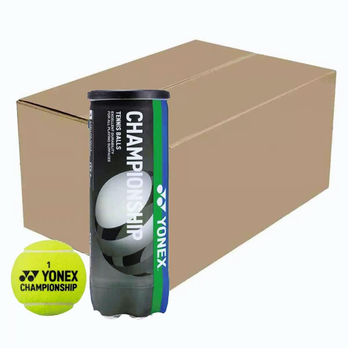 Yonex Championship (TB-CS3) Tennis Balls (24 Cans-72 balls) – Sportswing.in